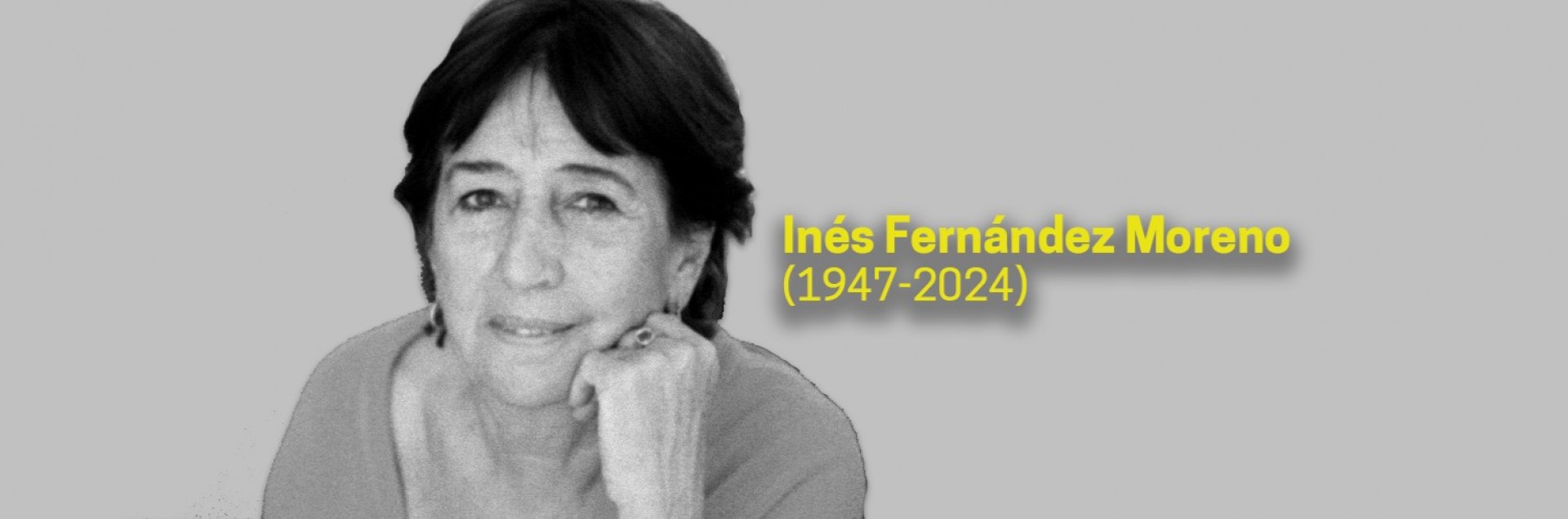 Inés Fernández Moreno (1947-2024) - Biblioteca Nacional